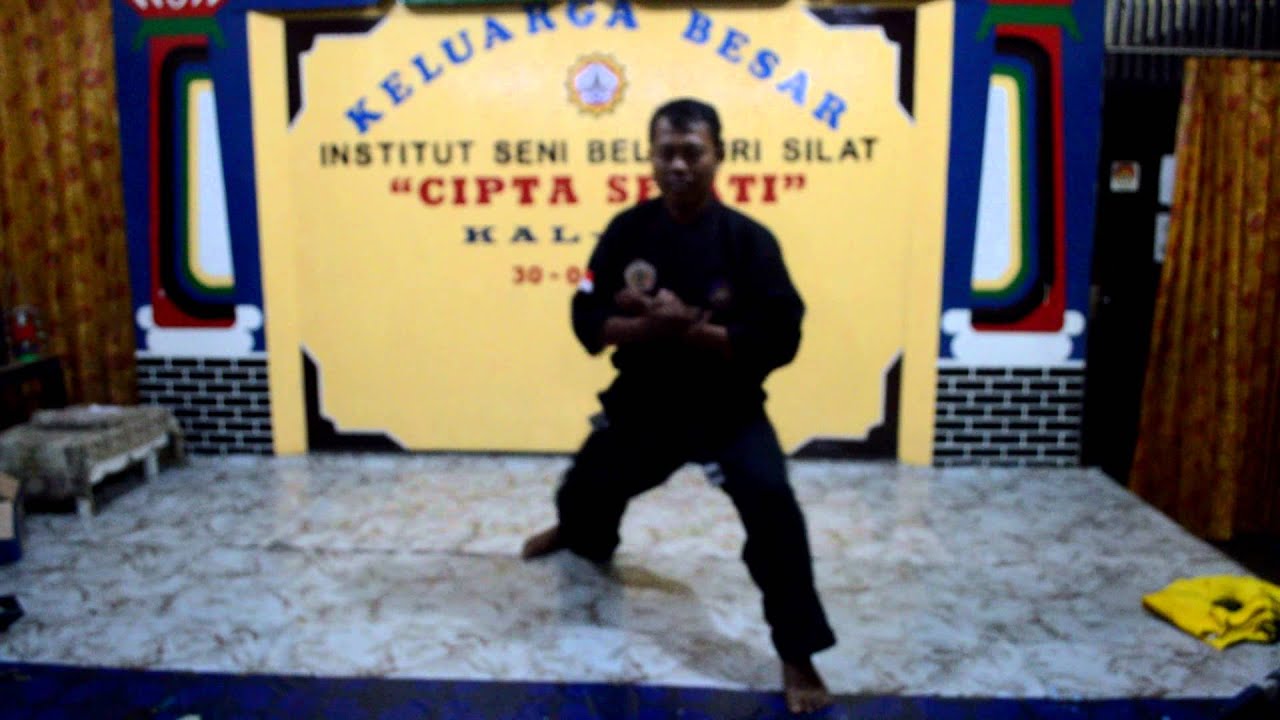 cipta sejati Banjarmasin jurus dasar - YouTube