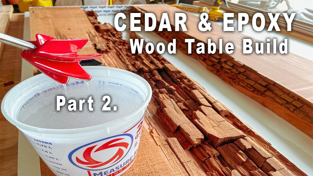 Part 2 | How To Create a Cedar Table Using Texas Aromatic Slabs With ...