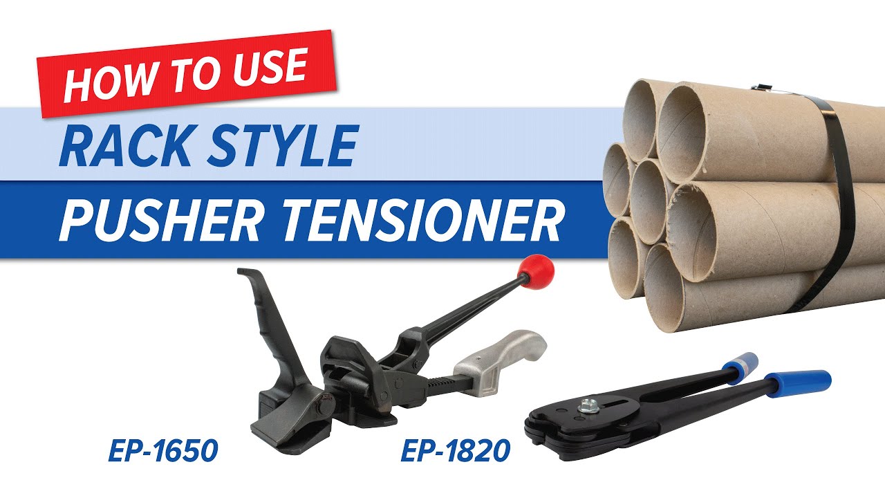 How To Use Rack Style Pusher Tensioner - YouTube