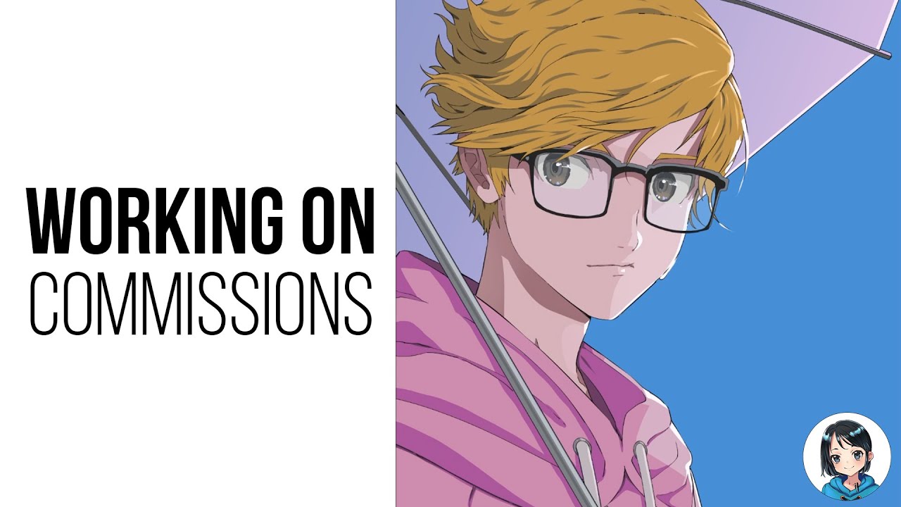 Working on Commissions - YouTube