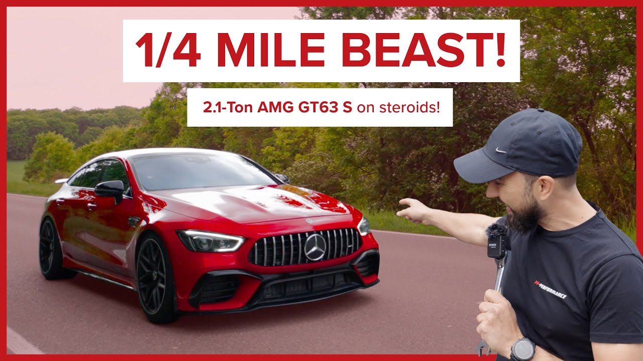 AMG GT63 S – Quarter Mile BEAST! - YouTube