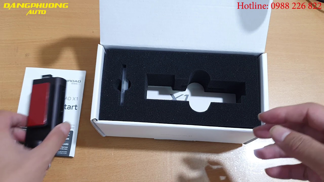 Camera hành trình ô tô IROAD X1 - YouTube