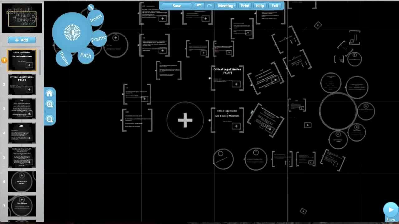 Using Prezi to make Mind Maps - YouTube
