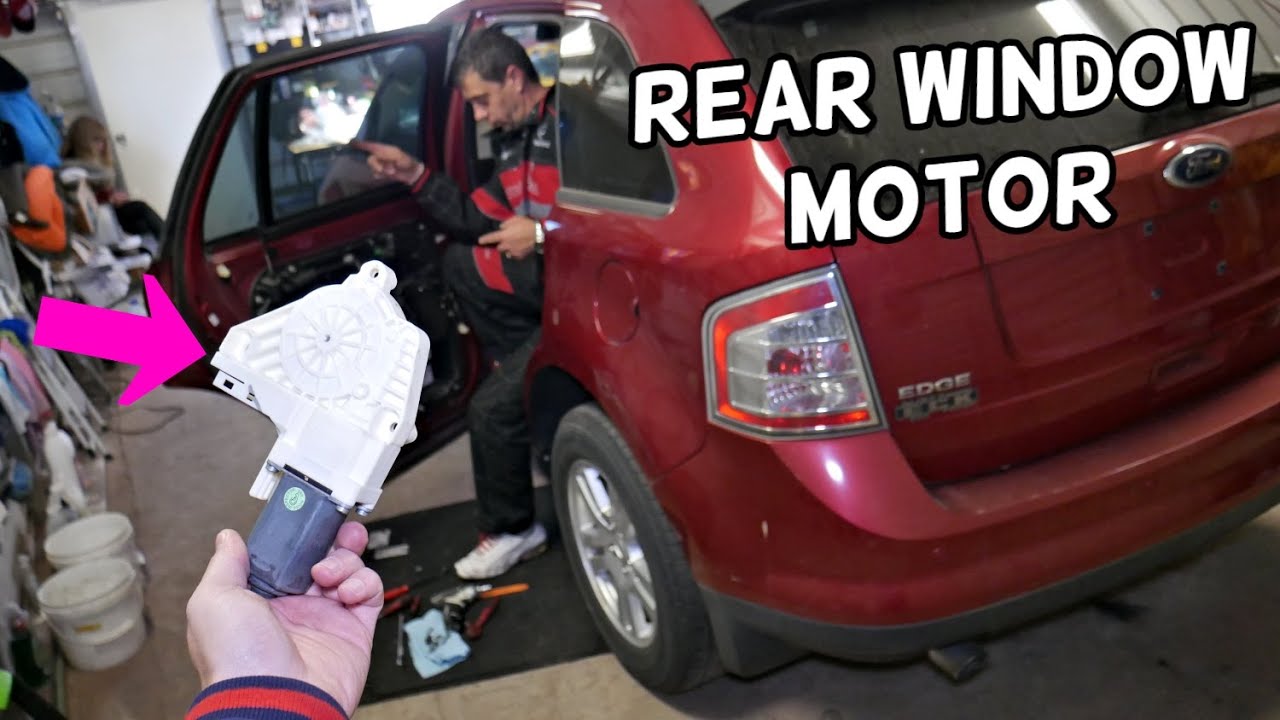 REAR WINDOW MOTOR REMOVAL REPLACEMENT FORD EDGE, LINCOLN MKX - YouTube