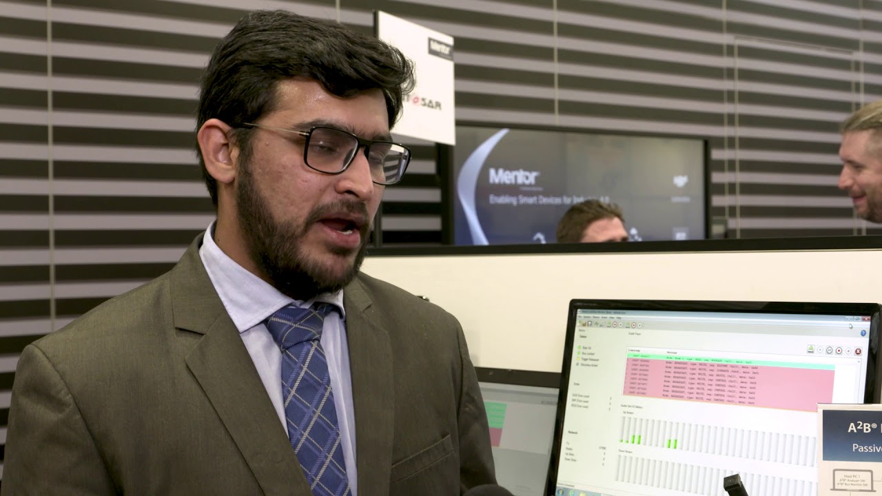 Was hinter dem neuen A2B Bus Monitor von Mentor steckt - YouTube