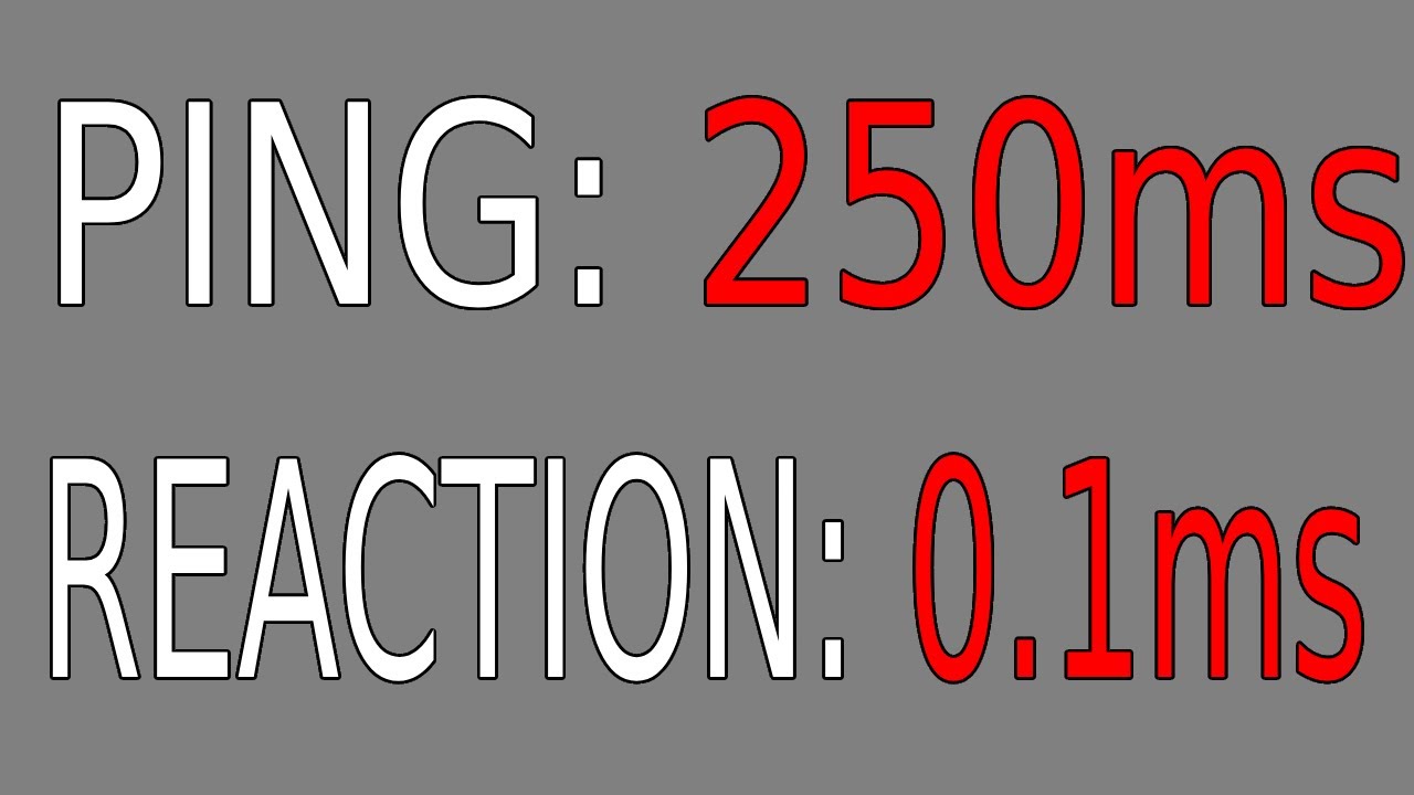when ur ping is higher than ur reaction time - YouTube