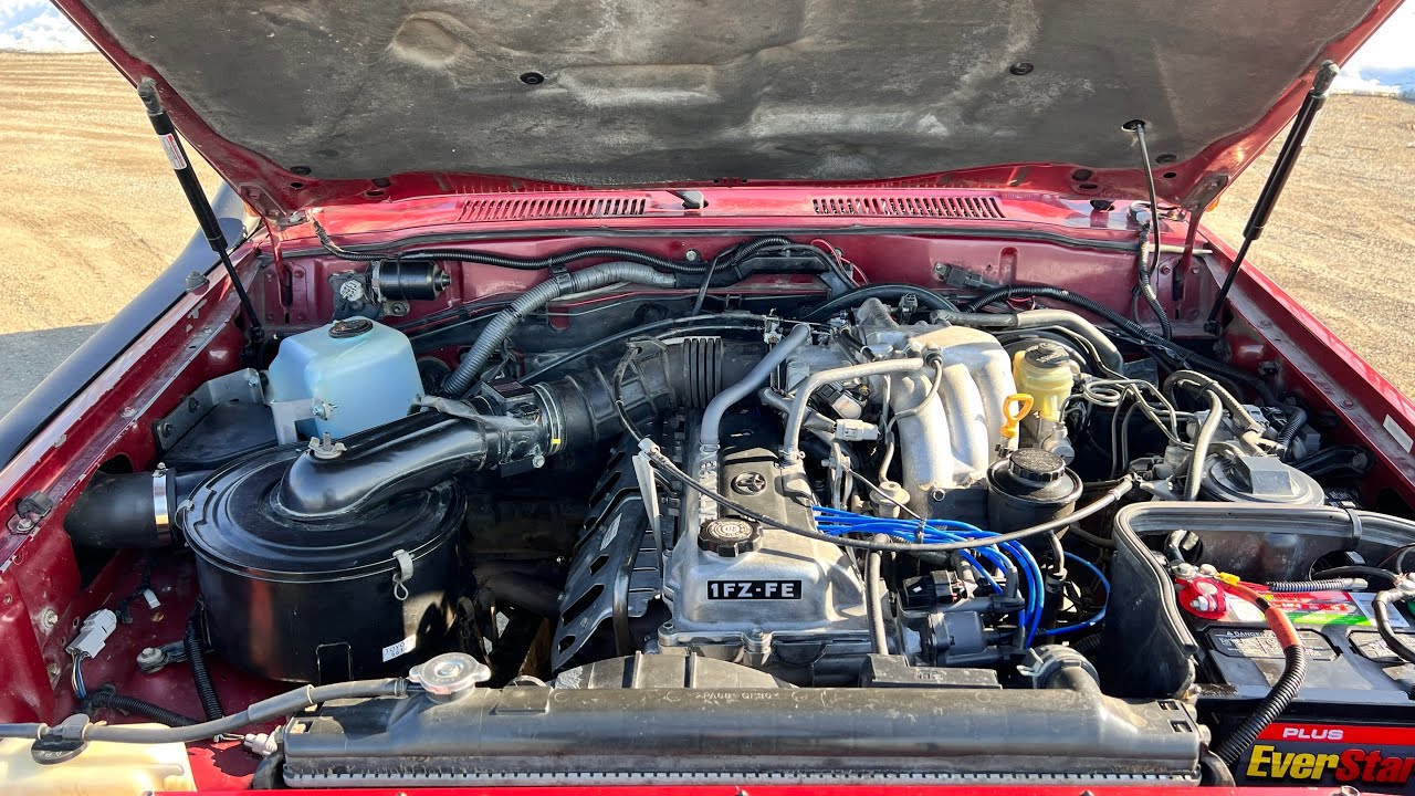 1FZ-FE COLD START AFTER TOP END REBUILT - YouTube