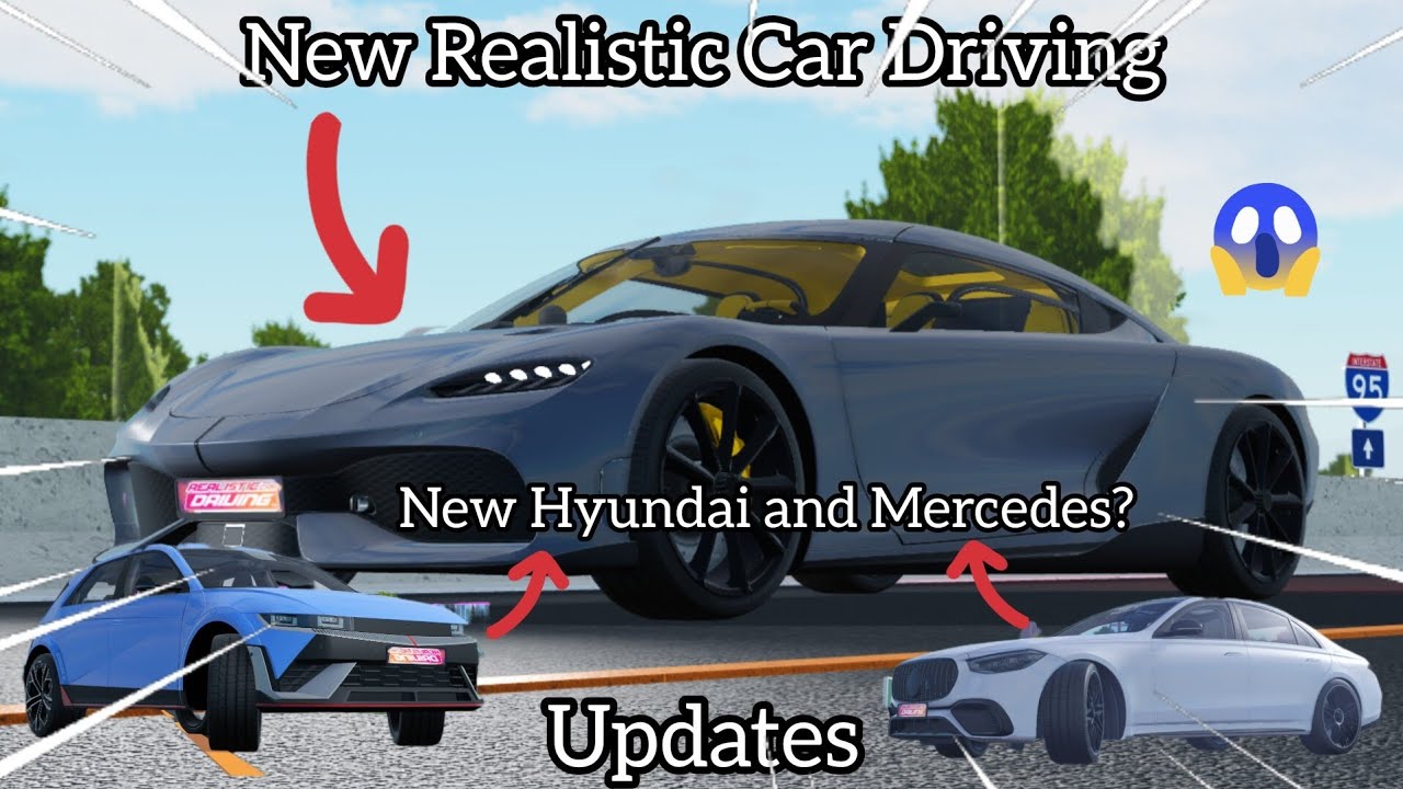 New CAR AND FEATURES in REALISTIC CAR DRIVING! - YouTube