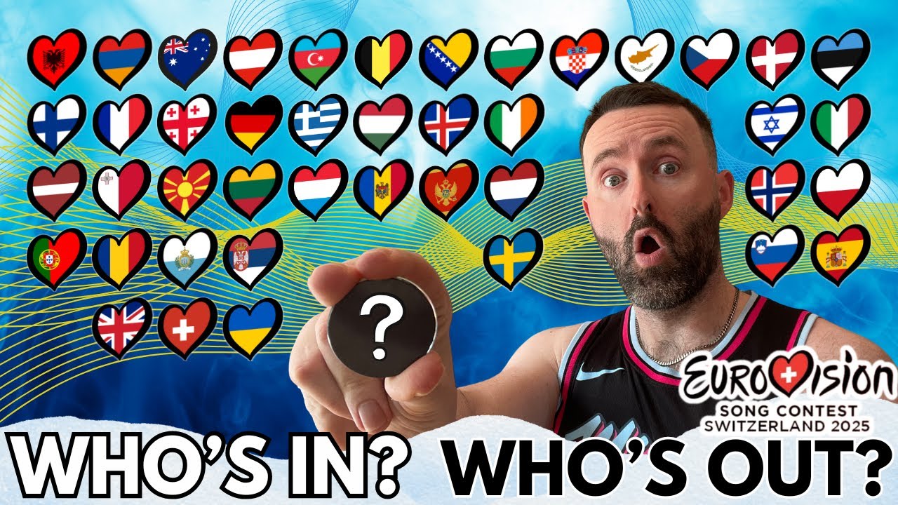 🚨 38 countries in Eurovision 2025! 🇪🇺 - YouTube