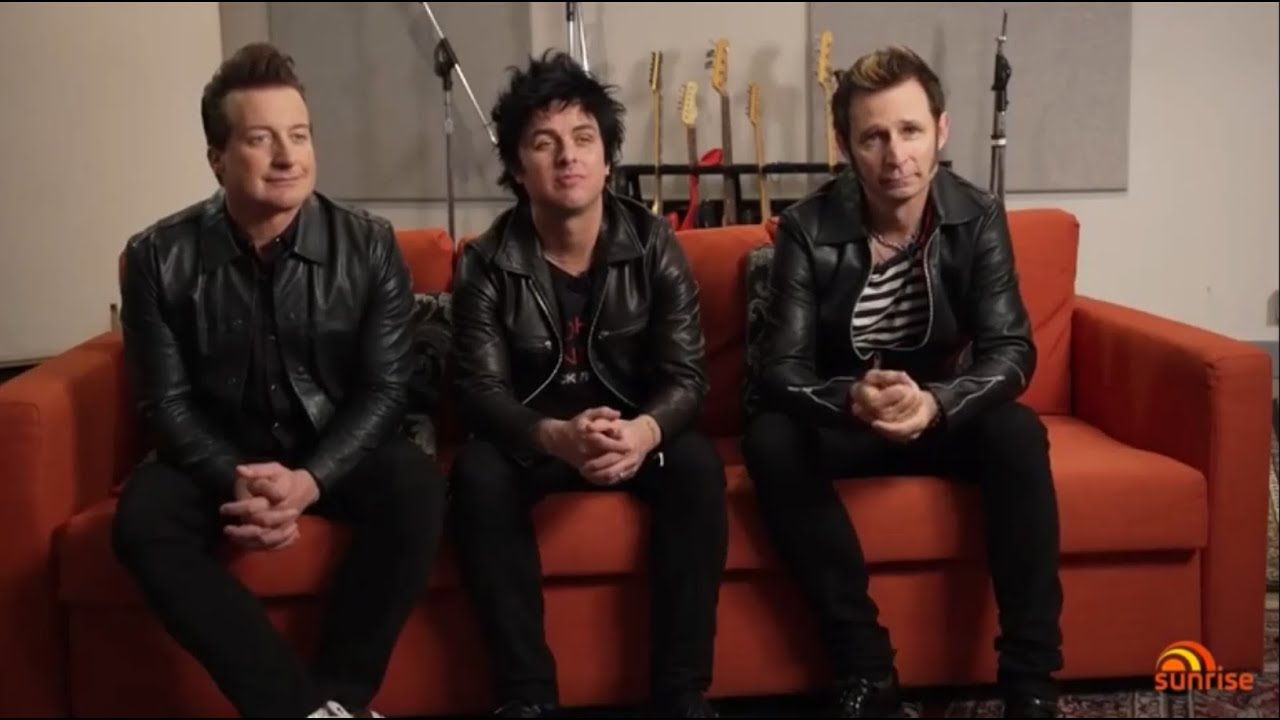 Green Day interview Sunrise (2020) - YouTube