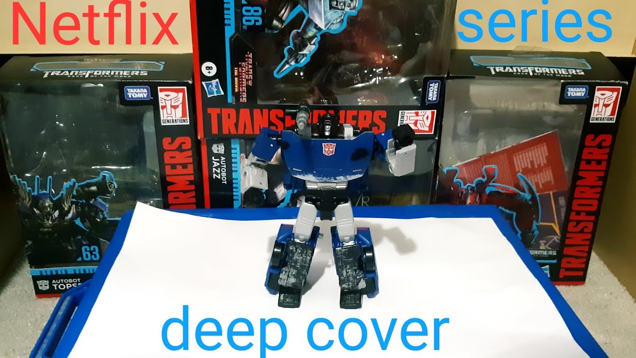 transformers Netflix series war for cybertron deluxe deep cover review ...