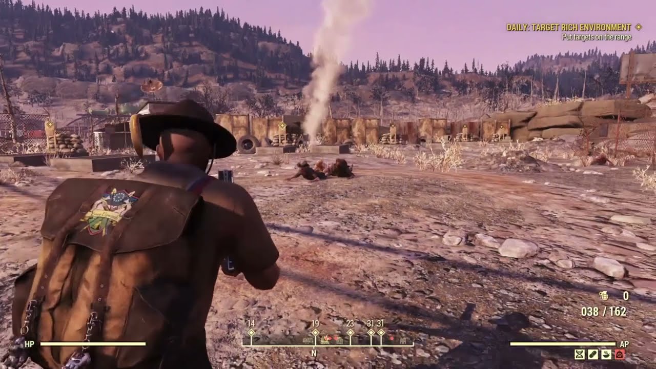 Fallout 76 - Daily Quest: Target Rich Environment - YouTube