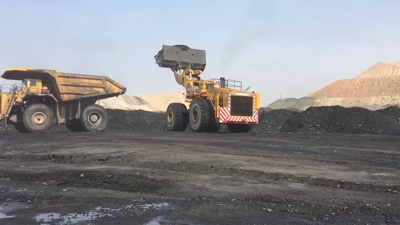L 2350 Letourneau Front End Loader - YouTube