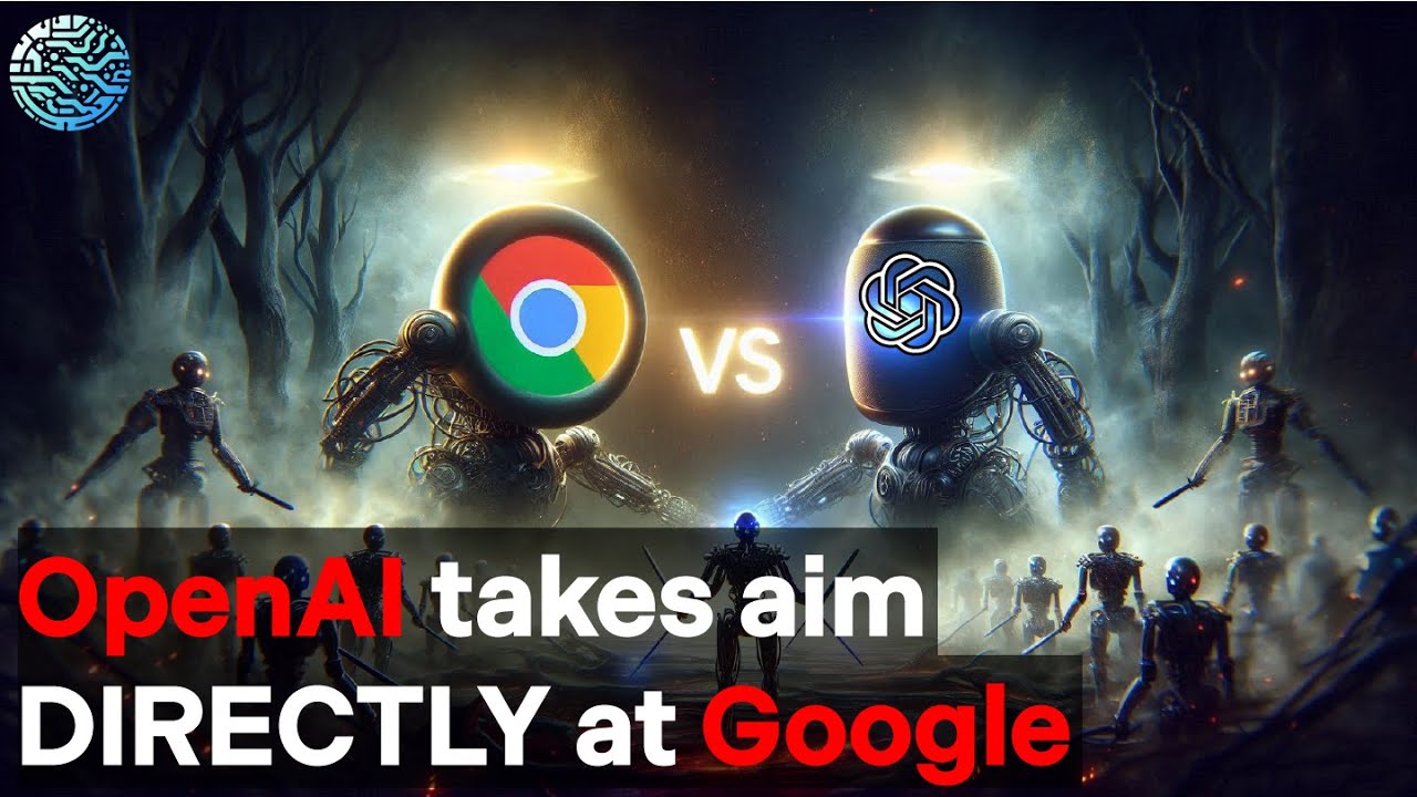 OpenAI takes DIRECT aim at Google Search with SearchGPT - YouTube
