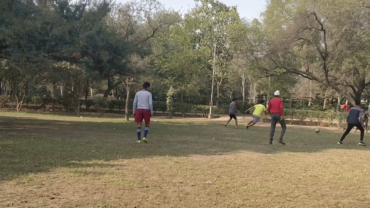 Football in local parks - YouTube