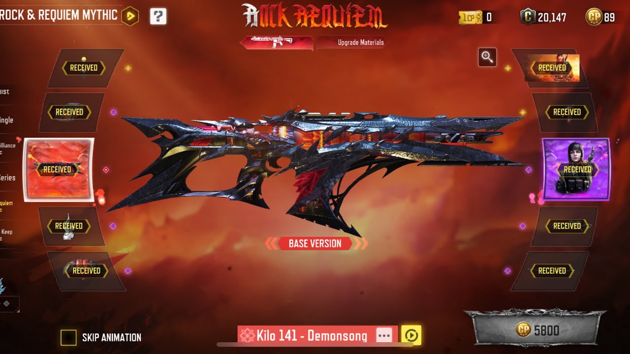 New gameplay with the insane mythic kilo 141 demon song - YouTube