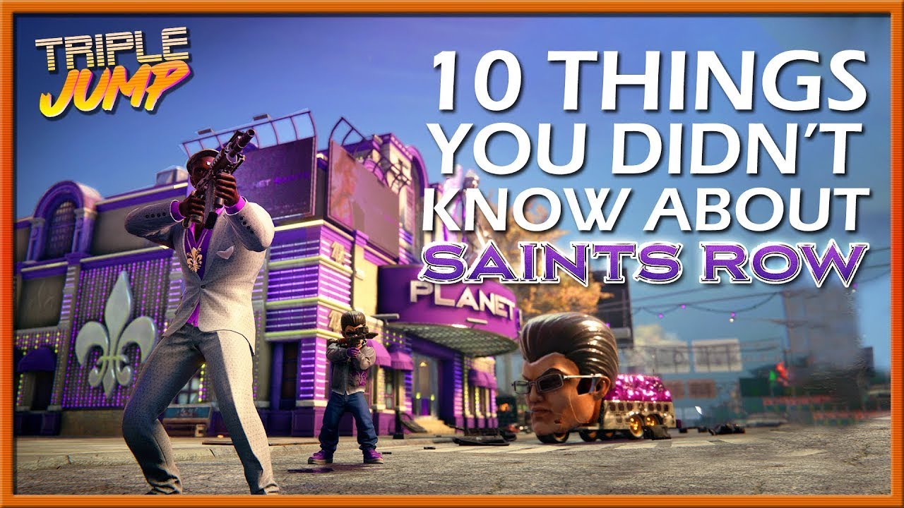 Saints Row- 7 Things to Know - YouTube