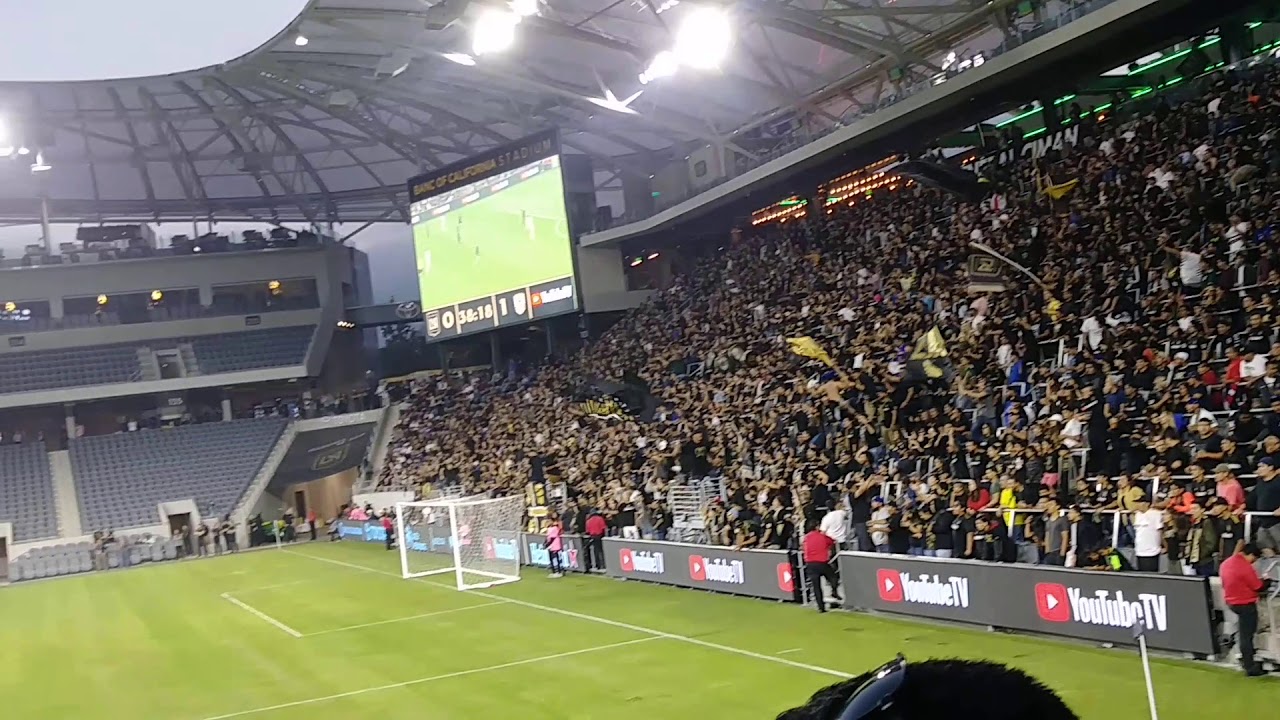 LAFC Fans Cheering (NEW Video) - YouTube