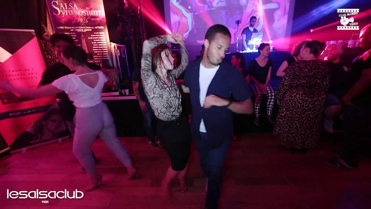 Habib & Val Levenez - social dancing @ LeSalsa'Club Party - YouTube