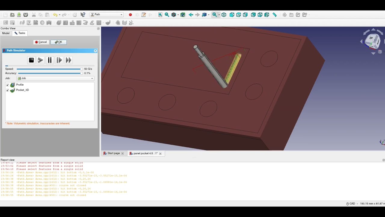 Operating my CNC from files created on Freecad - YouTube