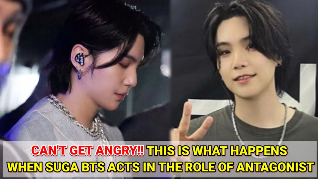 Can't Get Angry, This Is What Happens When Suga BTS Acts in the Role of ...