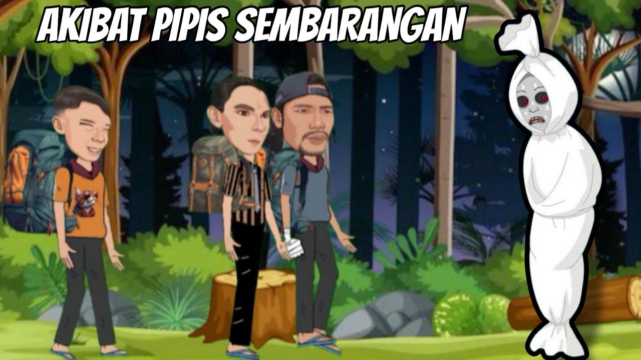ANIMASI WARGA_AKIBAT PIPIS SEMBARANGAN, SI AGUS KENA BATUNYA - YouTube