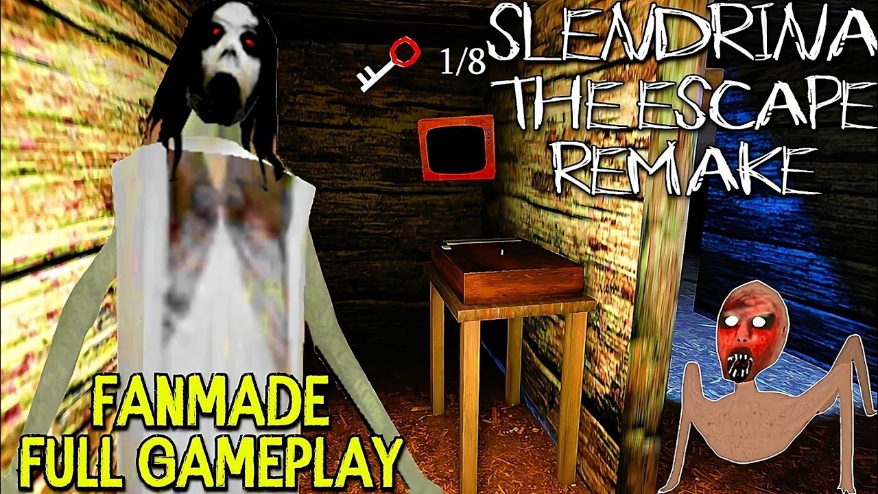 SLENDRINA THE ESCAPE REMAKE (FANMADE) Android (Full Gameplay) - YouTube