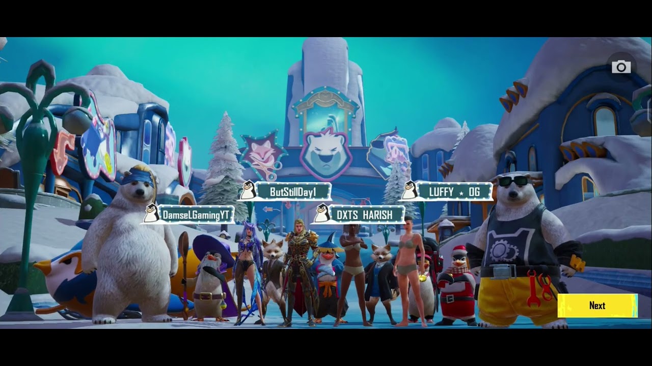 Blizzard Party Trail,Frost Fun Theme mode.BGMI - YouTube