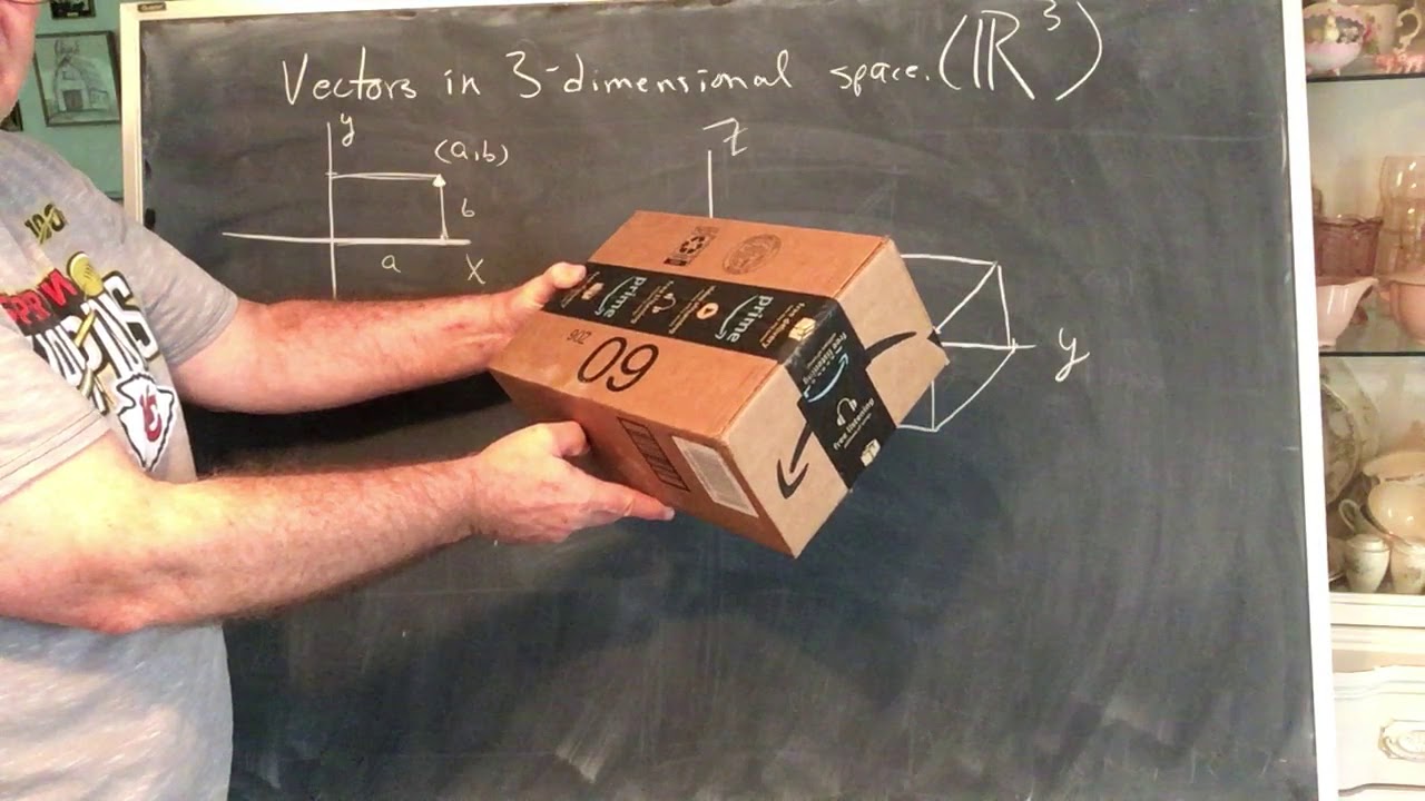 Pre Calc Vectors 3 space Intro I - YouTube