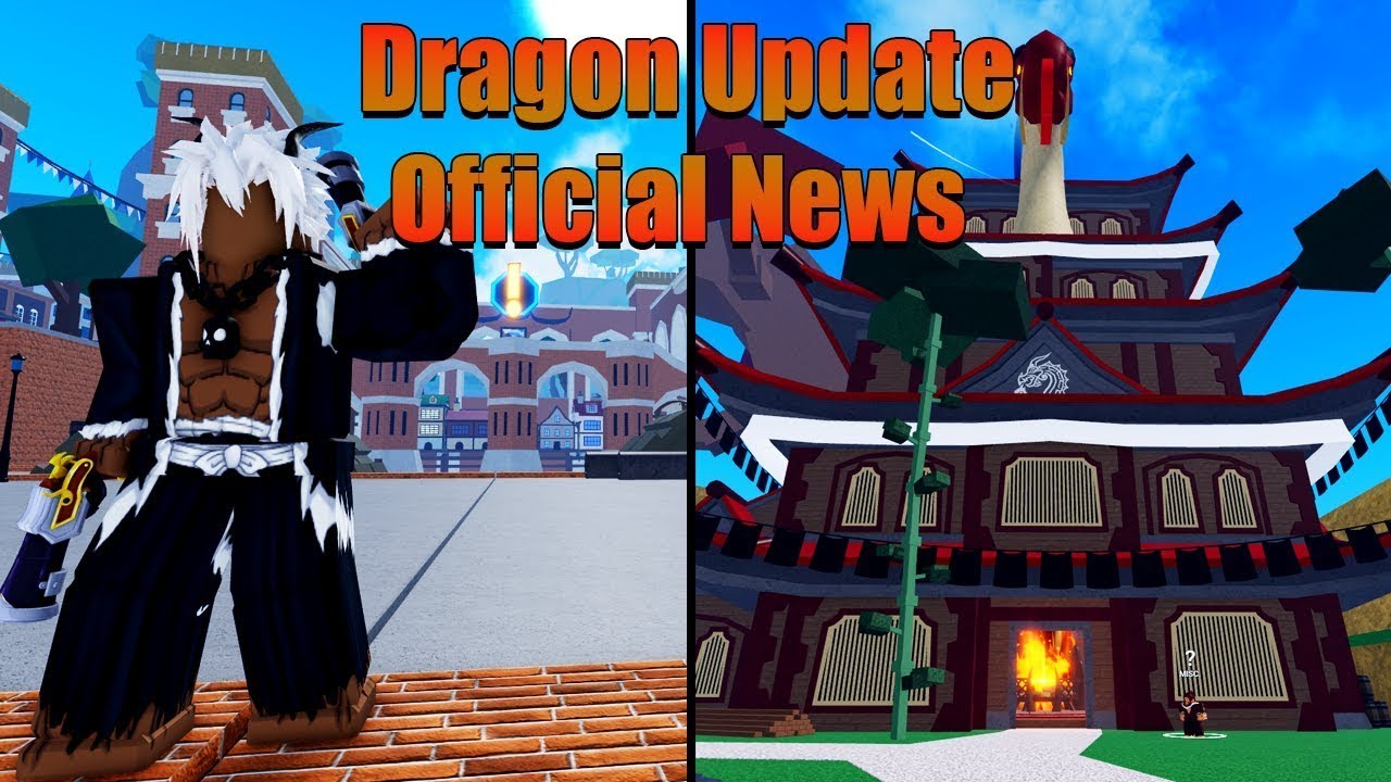 Blox Fruits | DRAGON UPDATE, TRAILER AND RELEASE DATE OFFICIAL NEWS ...