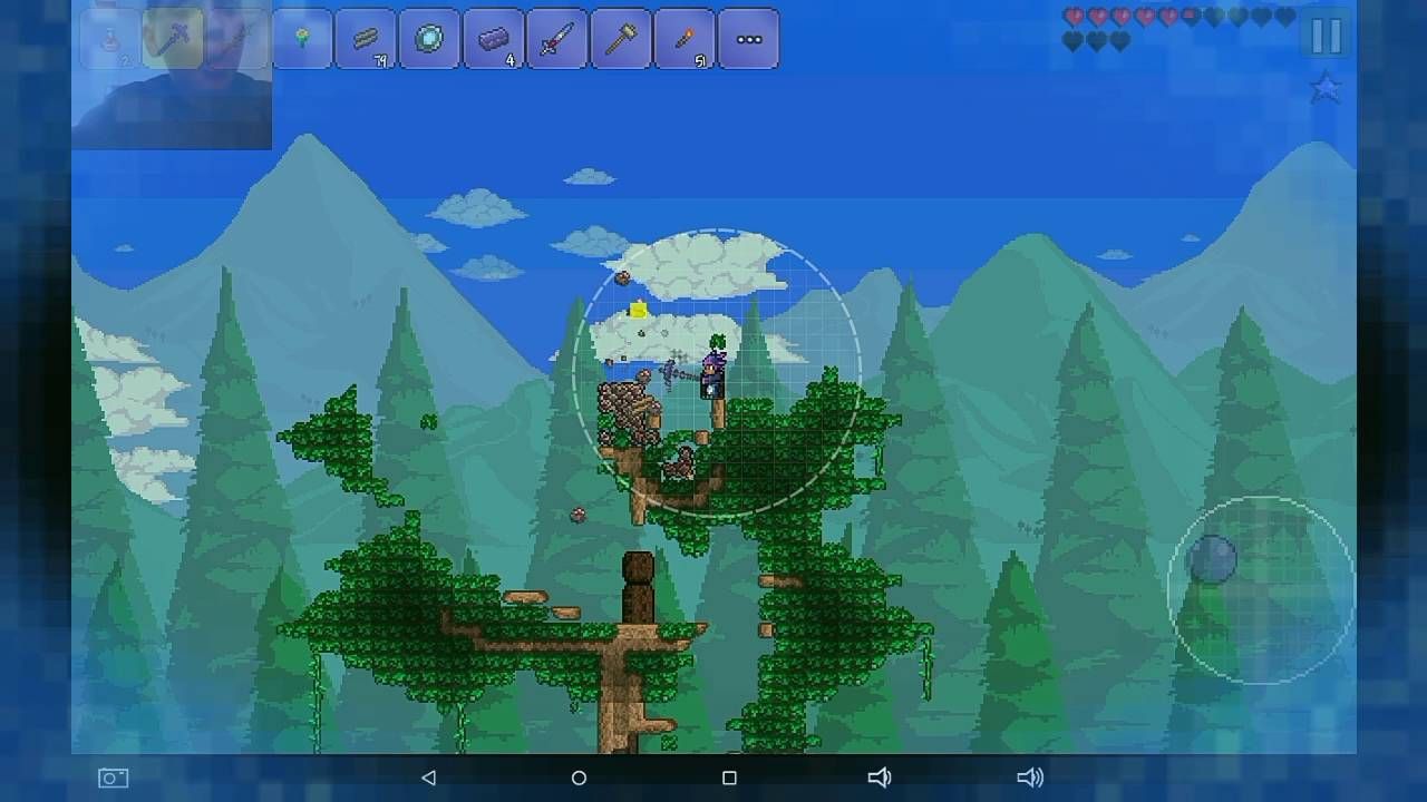 Terraria episode #8 (mobile version) face cam! - YouTube