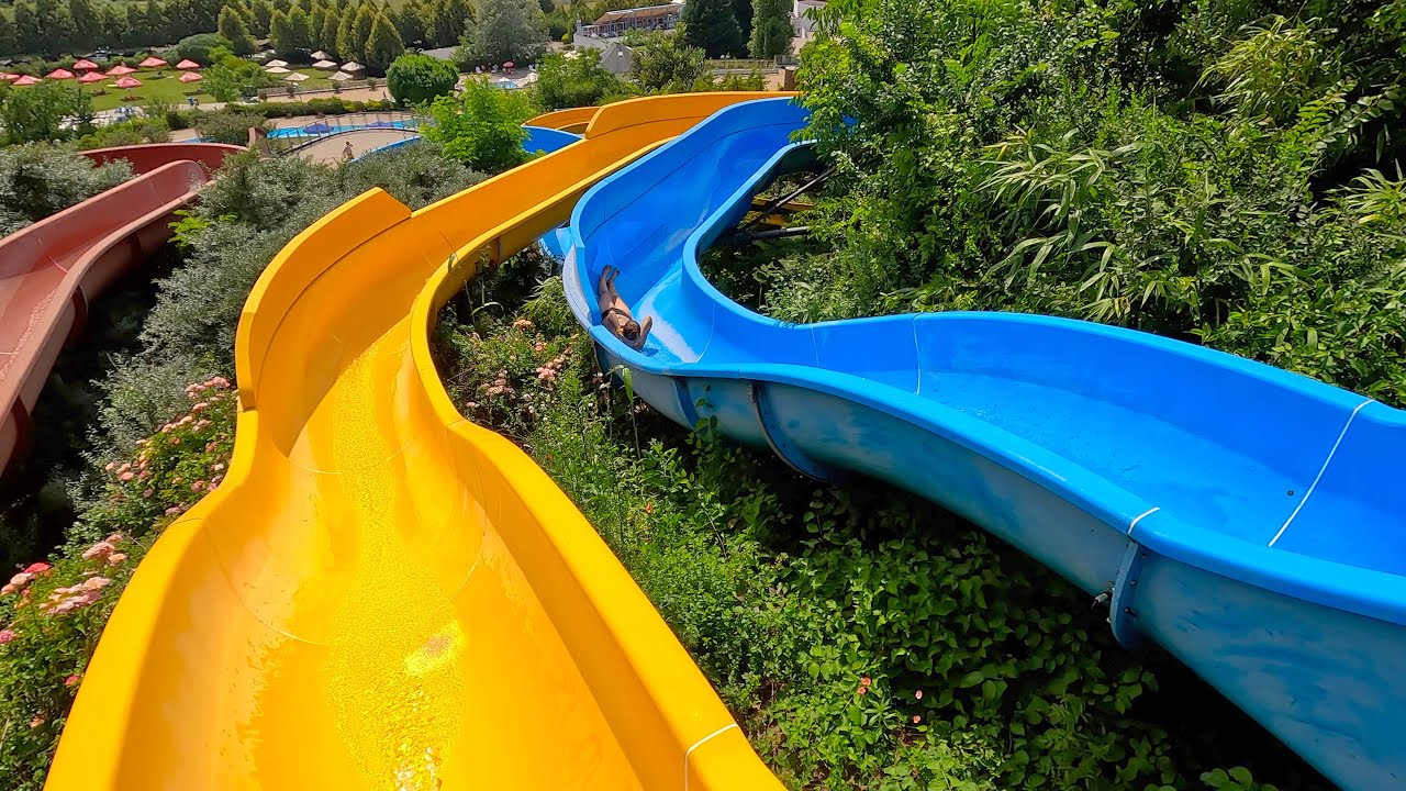 Kis Vakond Water Slide at Aquaréna Mogyoród 🇭🇺 - YouTube