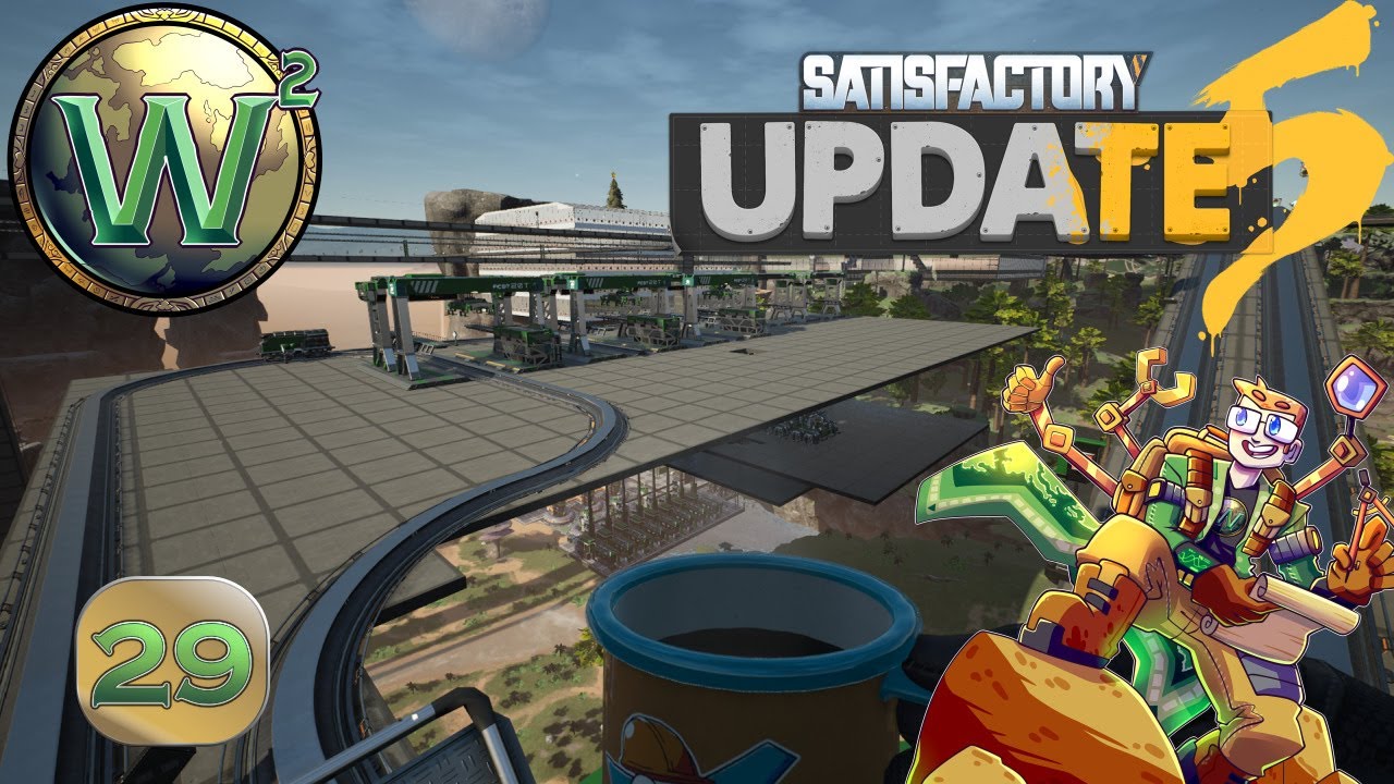 Satisfactory Update 5, Episode 29 - Let's Play, Stream - YouTube