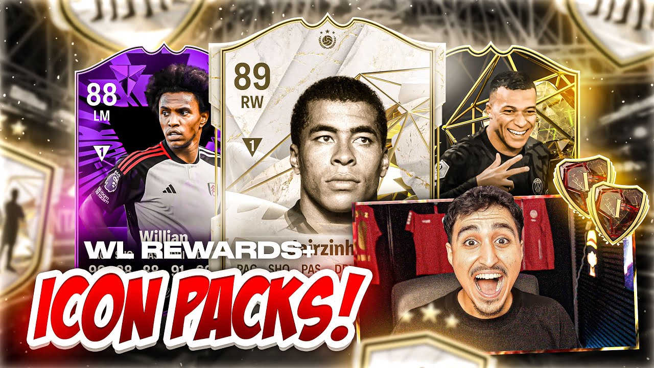 MAX 89 ICON PACKS ENDLICH!!🚨😍ICONS & RANG 1 FUT CHAMPS REWARDS!🤙🏾 - YouTube