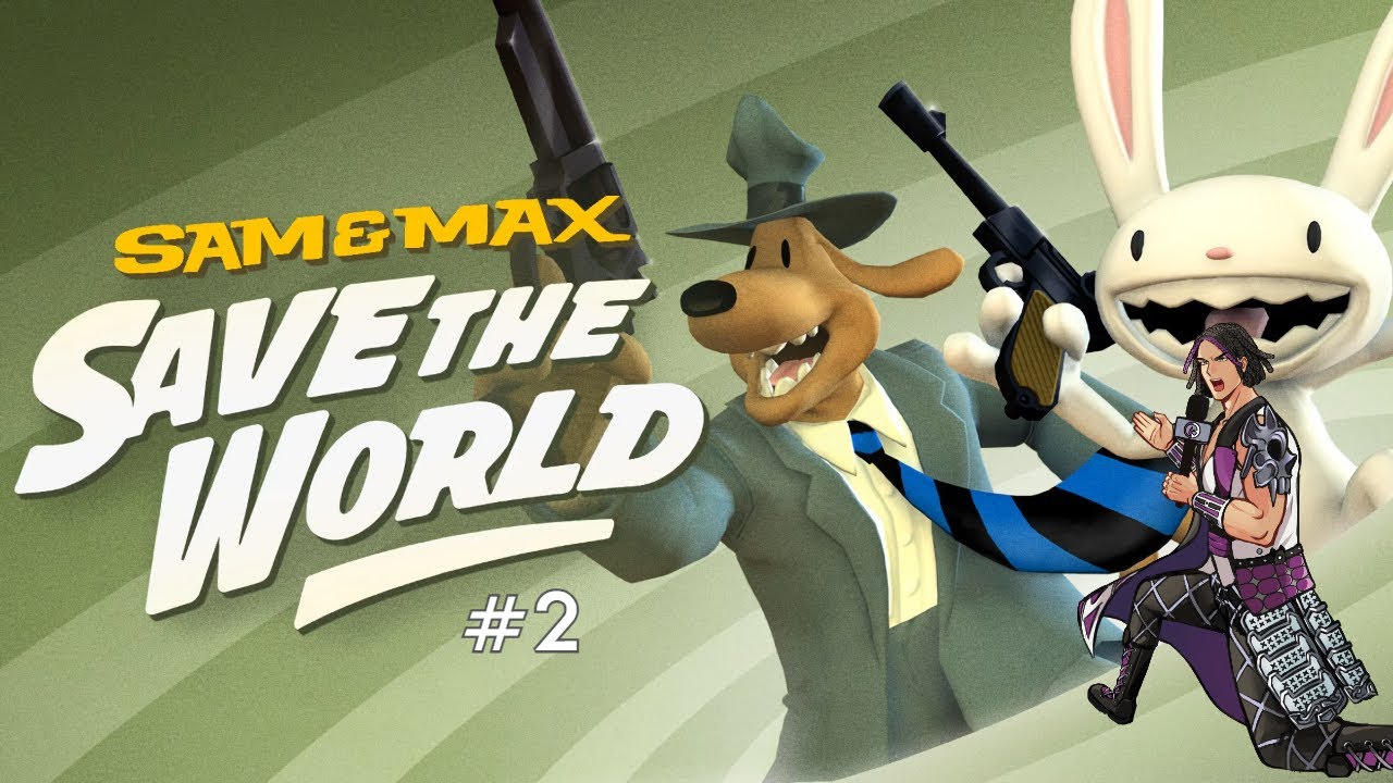 Getselious Plays Sam & Max Saves the World #2 - All Hail President ...