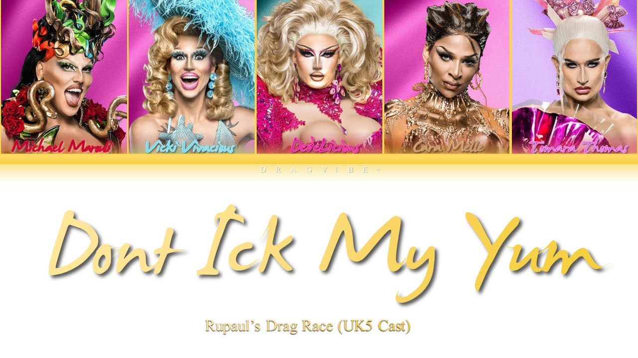 RuPaul's Drag Race S5 Cast - Dont Ick My Yum - Fierce Force Five ...