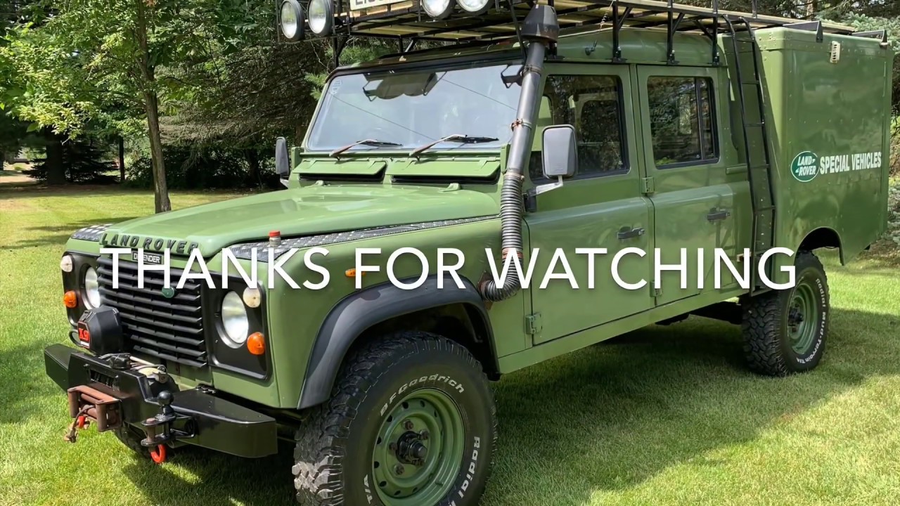 (Sold) 1988 Land Rover 130 Overlander for sale - YouTube