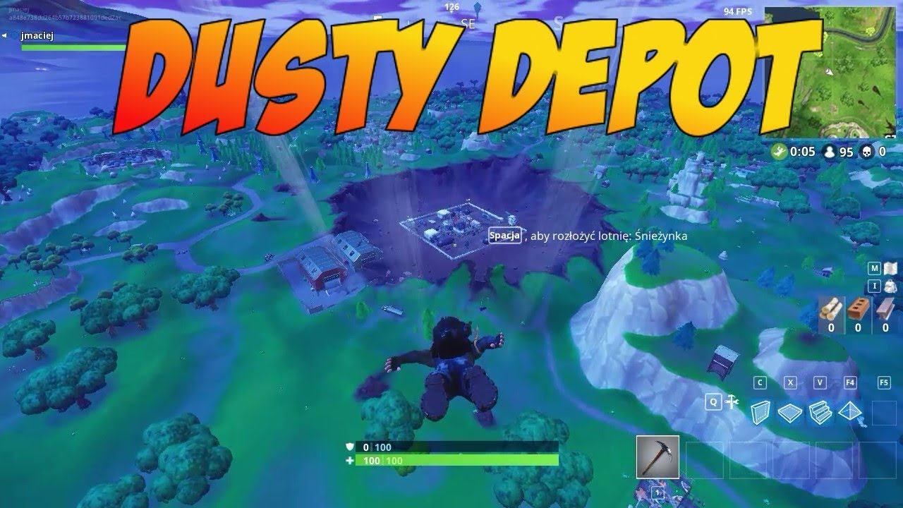 FORTNITE S4 - DUSTY DEPOT DESTROYED - YouTube