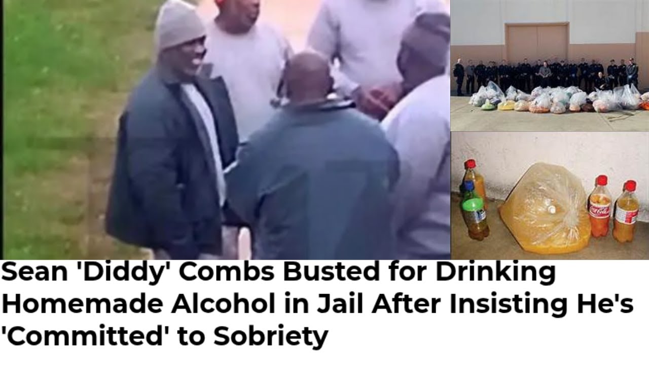 P. Diddy Caught With Prison Booze! aka "Pruno" - YouTube