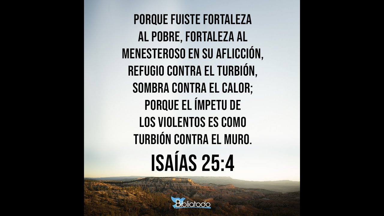 Jesús es mi Sabiduría y mi Sombra – Isaías 25; 4 – 5 y 1 Corintios 1 ...