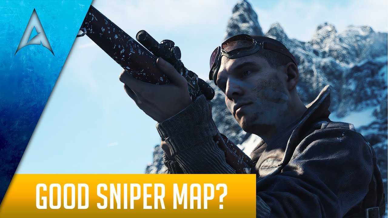 EPIC SNIPING GAMEPLAY! IS FJELL A GOOD SNIPER MAP? Battlefield 5 - YouTube