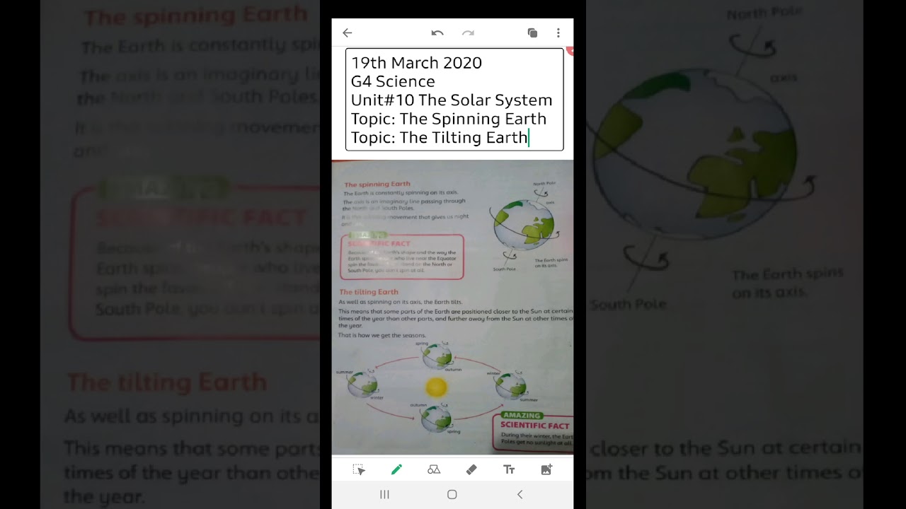 Grade 4 | EME | Subject : Science | Chapter : Solar System | Topic ...