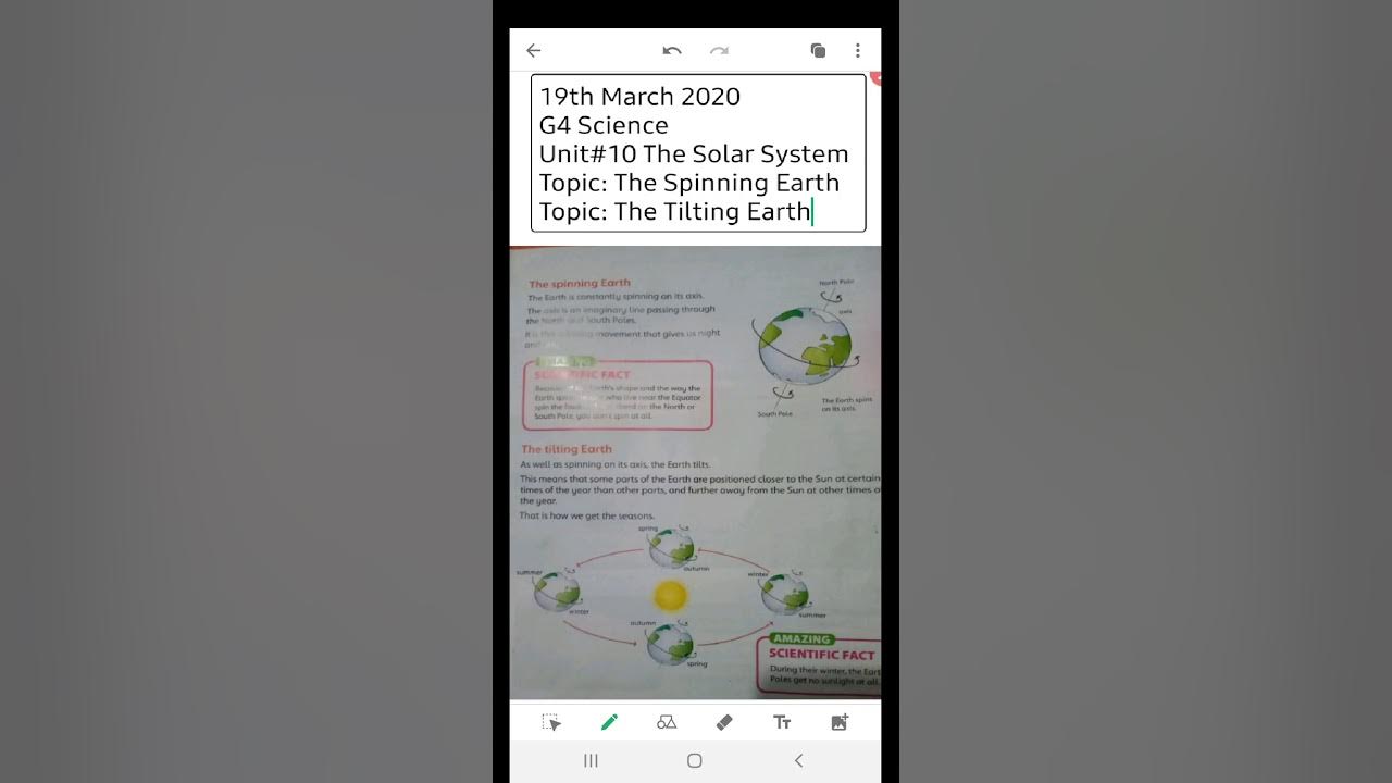 Grade 4 | EME | Subject : Science | Chapter : Solar System | Topic ...