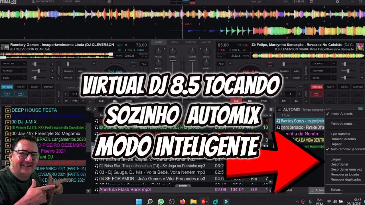 Automix Parte 2 Modo Inteligente no Virtual DJ - YouTube