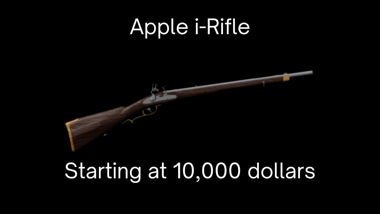 Apple i Rifle ( Apple Ad Parody - YouTube