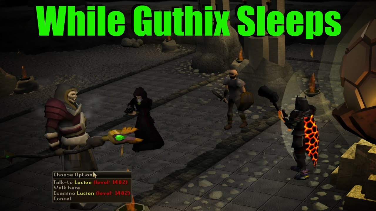 While Guthix Sleeps full quest w/ sounds | Old School RuneScape - YouTube