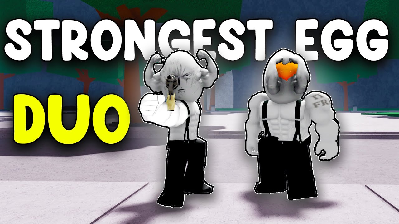 Trolling As The STRONGEST EGG Duo In Saitama Battlegrounds.. (Roblox ...