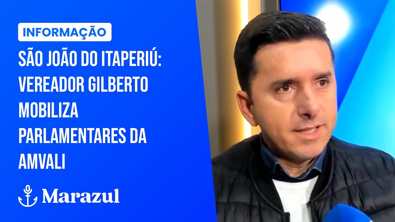Vereador Gilberto mobiliza parlamentares da Amvali - YouTube