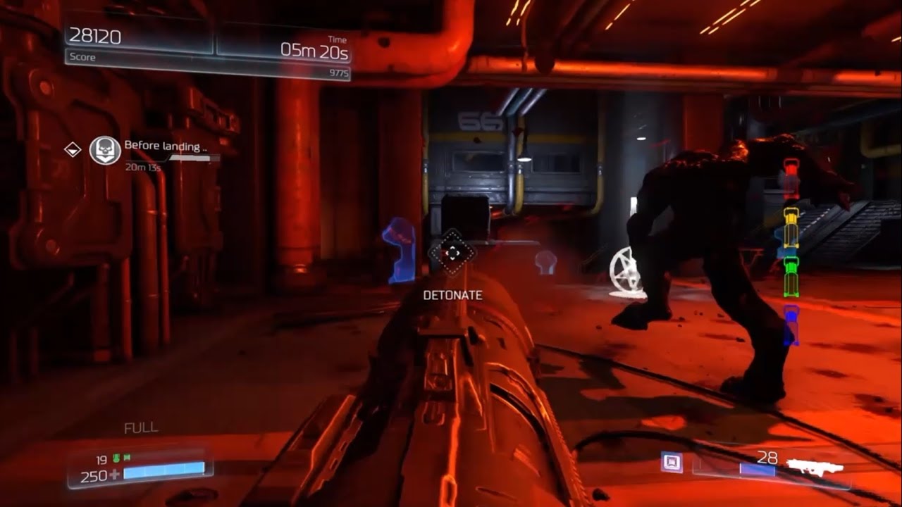 DOOM SnapMap #86 - 1 Doom SpaceShip - YouTube