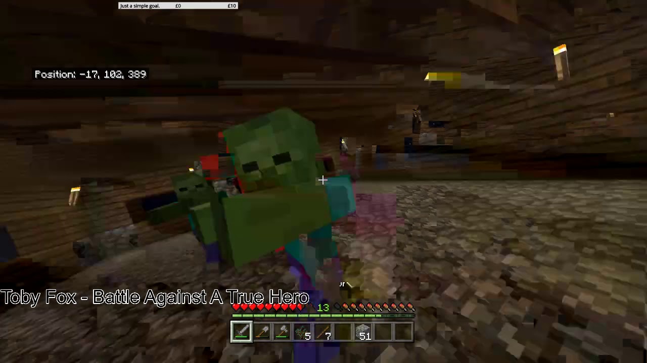 Playing Minecraft with Benji (2/2) - YouTube